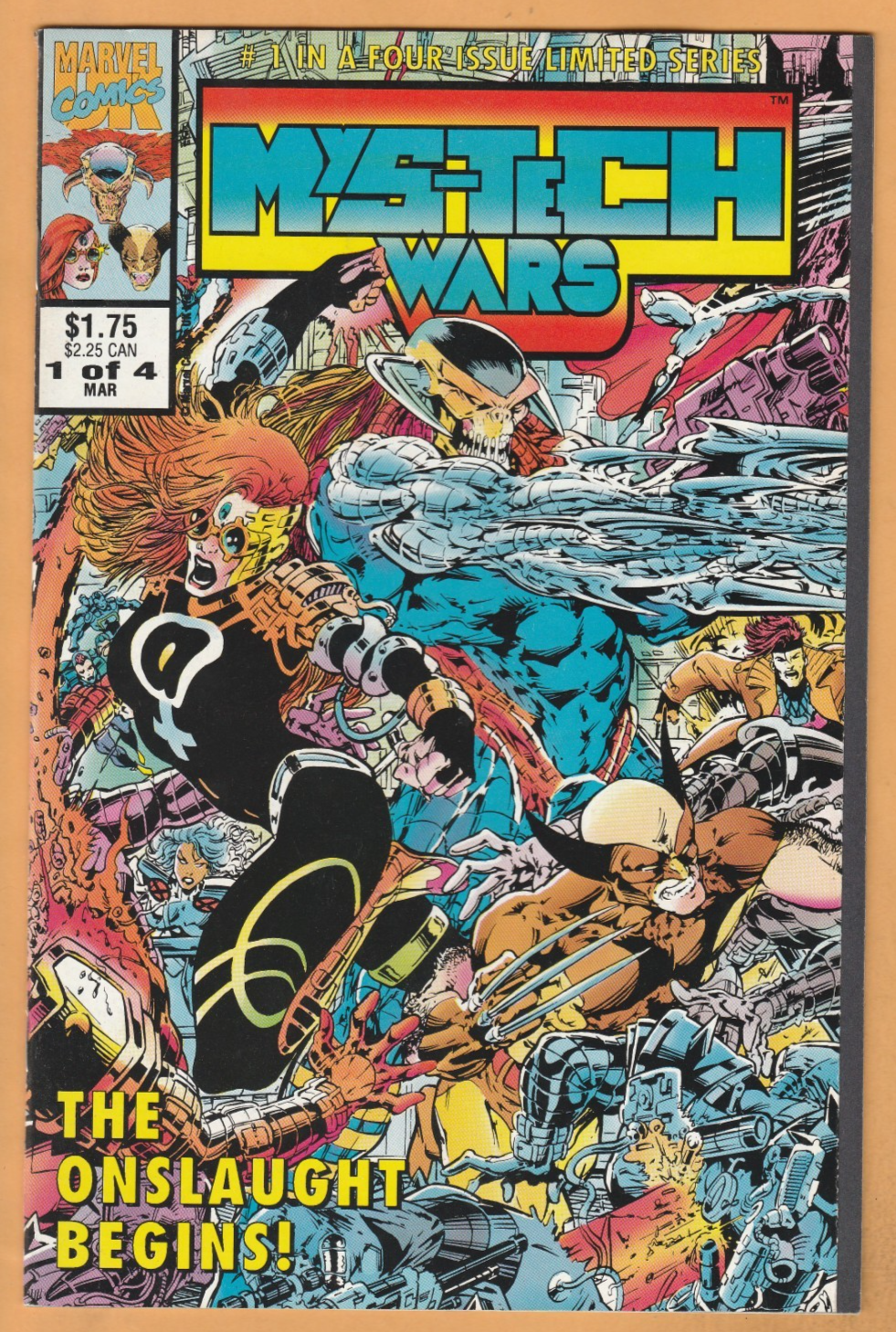 MyS-TECH Wars #1 (Marvel UK March 1993) for sale online | eBay