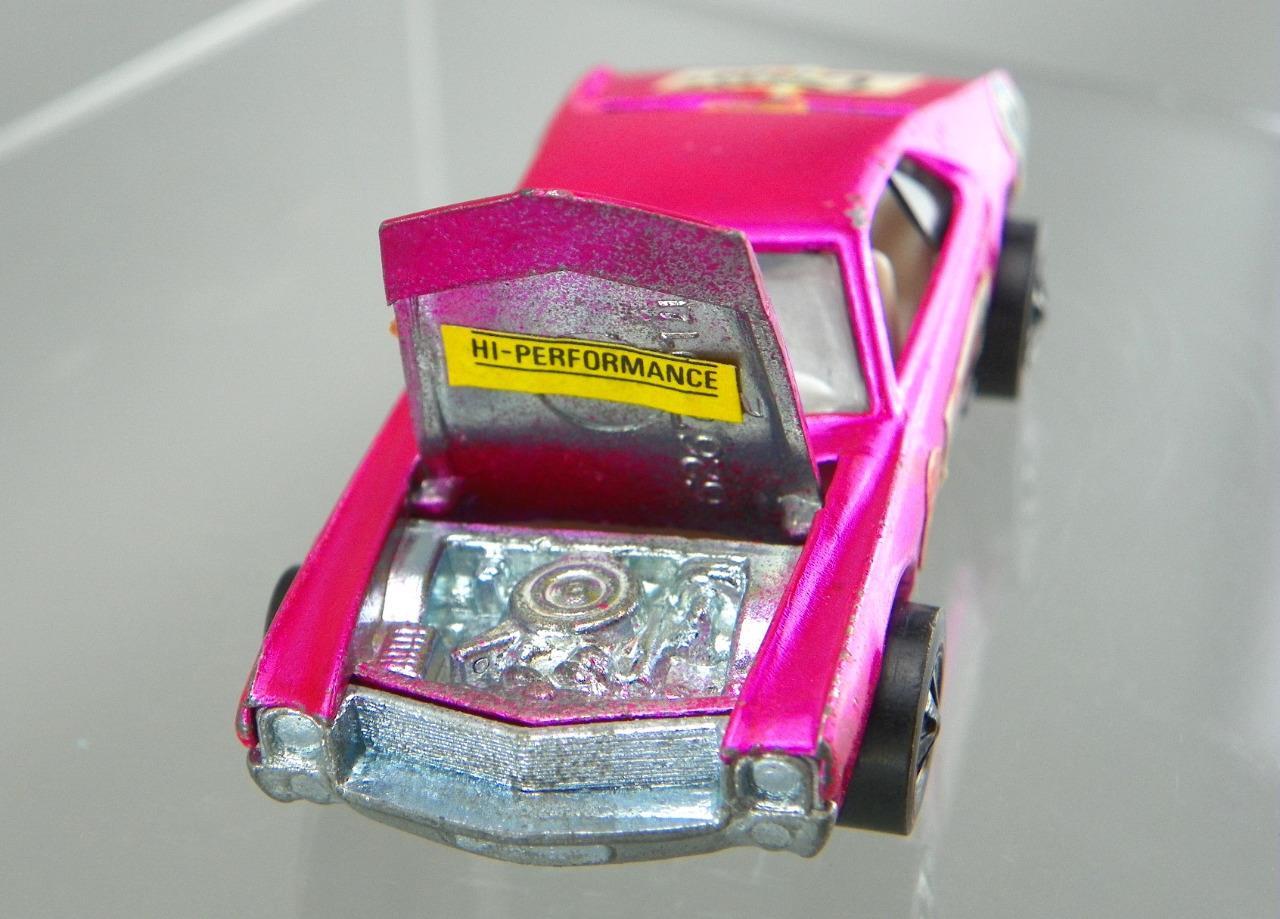 Vintage 1968 Hot Wheels Diecast 1/64 Redline Custom AMX Hot Pink VG-NM ...