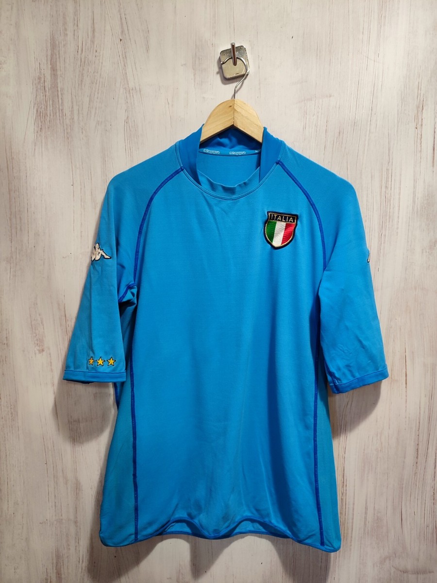 Italy 2000 2001 2002 home Sz 2XL Kappa shirt jersey Italia Italy 2000 2001 2002 home Sz 2XL Kappa shirt jersey Italia