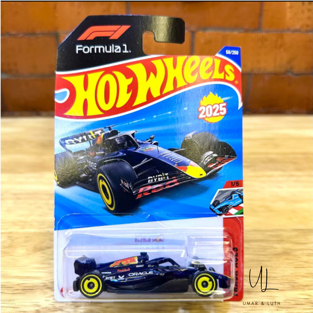 2025 F1 HOTWHEELS TRACK RACE SERIES ORACLE RED BULL RACING HOT WHEELS ...