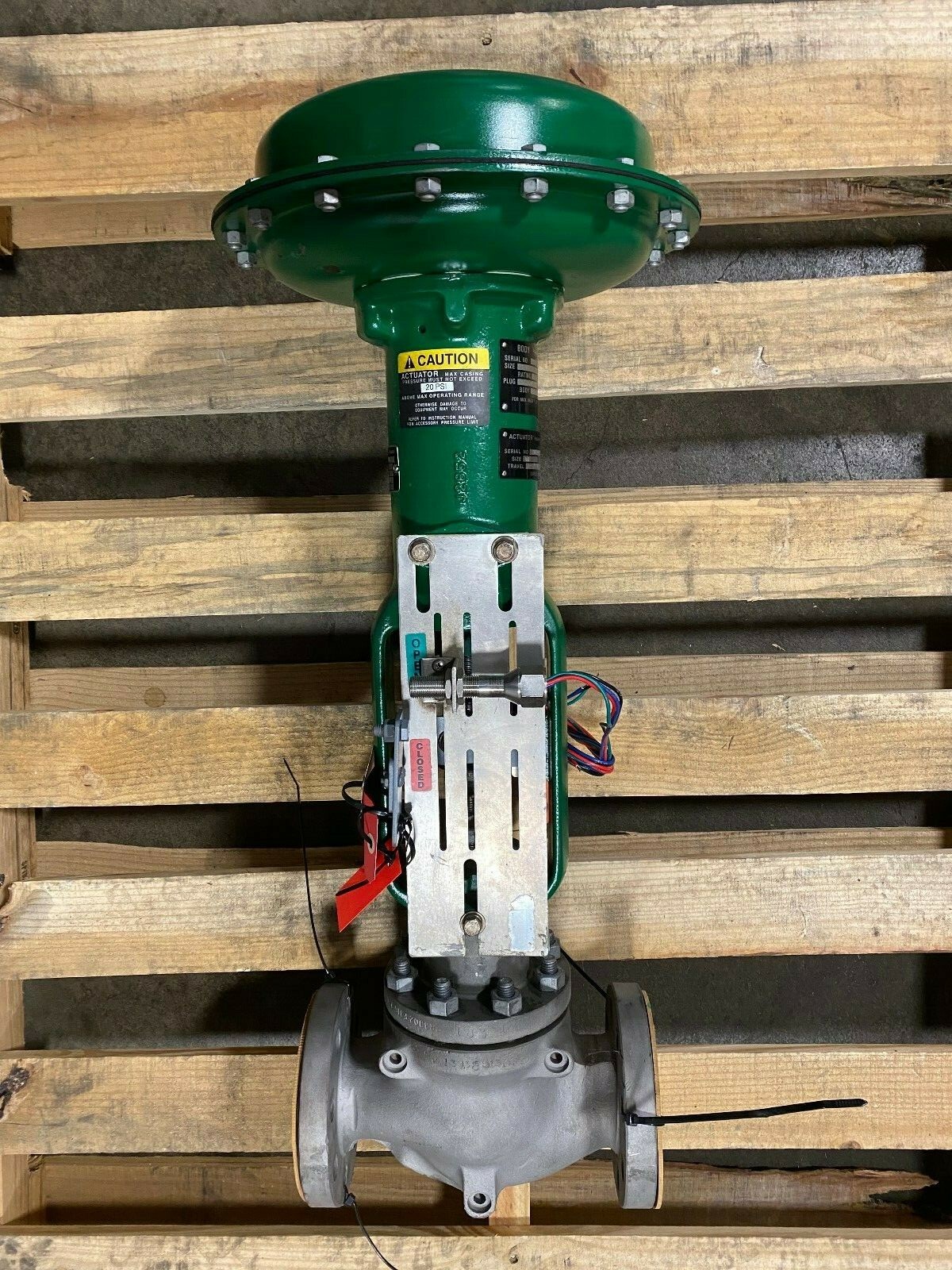 Fisher ES Control Valve 2" CL300 w/ Actuator 667 size 40 | eBay