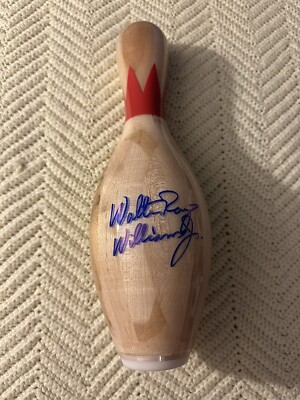 Walter Ray Williams Jr Brunswick PBA Signed Unused Bowling Pin Autograph Unique | eBay