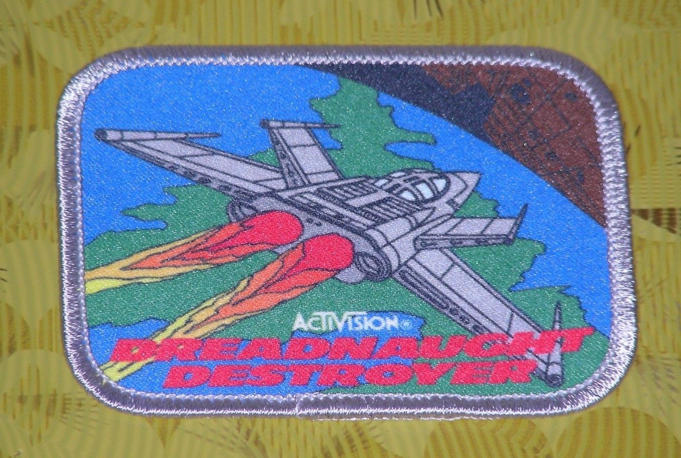 👀🕹 Atari Video Game Vintage 80's Activision Patch Dreadnaught Factor ...