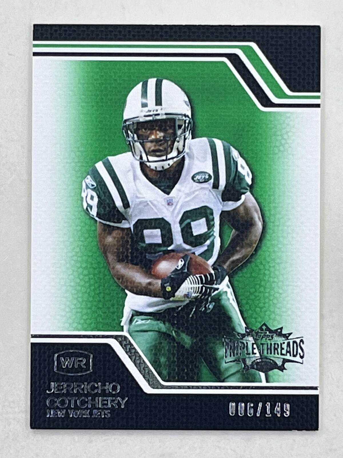 2008 Topps Triple Threads - Emerald #68 Jerricho Cotchery /149 for sale ...