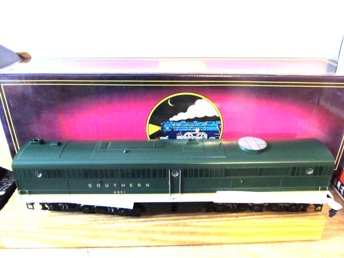MTH SOUTHERN 3-RAIL ALCO PA B-UNIT NON-POWERED DIESEL 0/27 GAUGE CAB ...