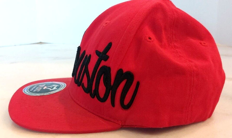 New Deluxe Houston City TEXAS STATE Top Level Baseball Cap HAT Snapback ...