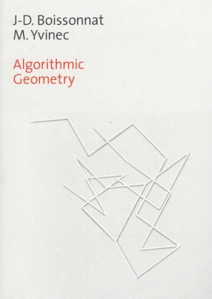 Algorithmic Geometry, Paperback by Boissonnat, Jean-Daniel; Yvinec ...