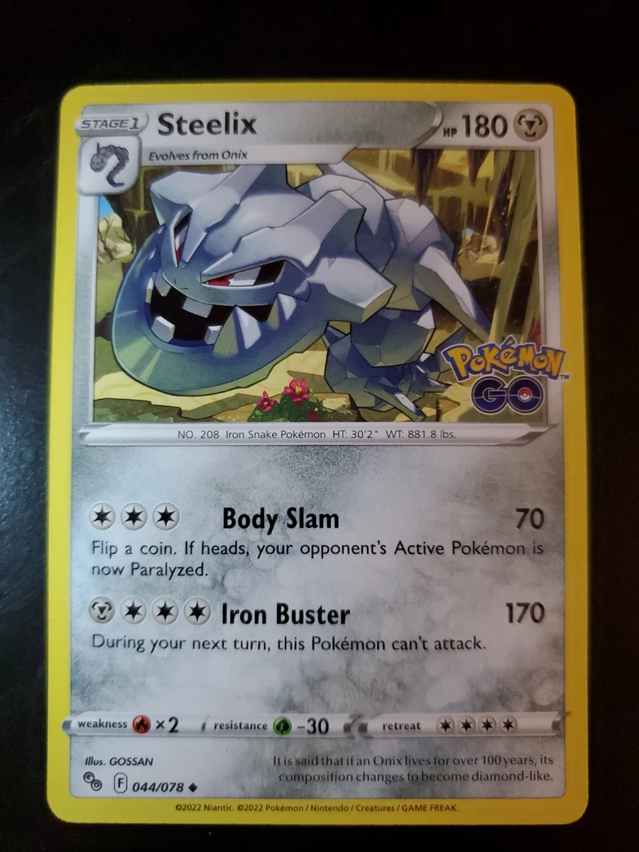 Steelix Pokemon Card