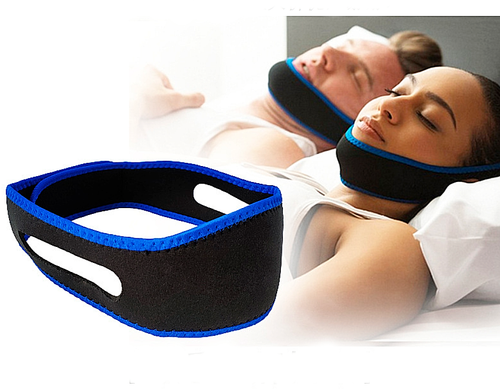 Anti Snore Aid Stop Snoring Strap Sleep Apnea Belt Jaw Solution Chin ...