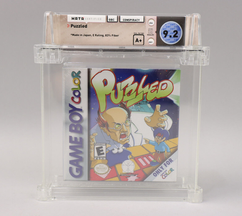 Puzzled Nintendo Game Boy Color GBC 2001 Conspiracy New Sealed Wata 9.2 ...
