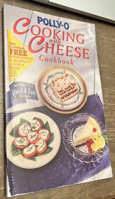 Vintage Polly-O Cheese Cooking with Cheese Cookbook Italian Recipes ...