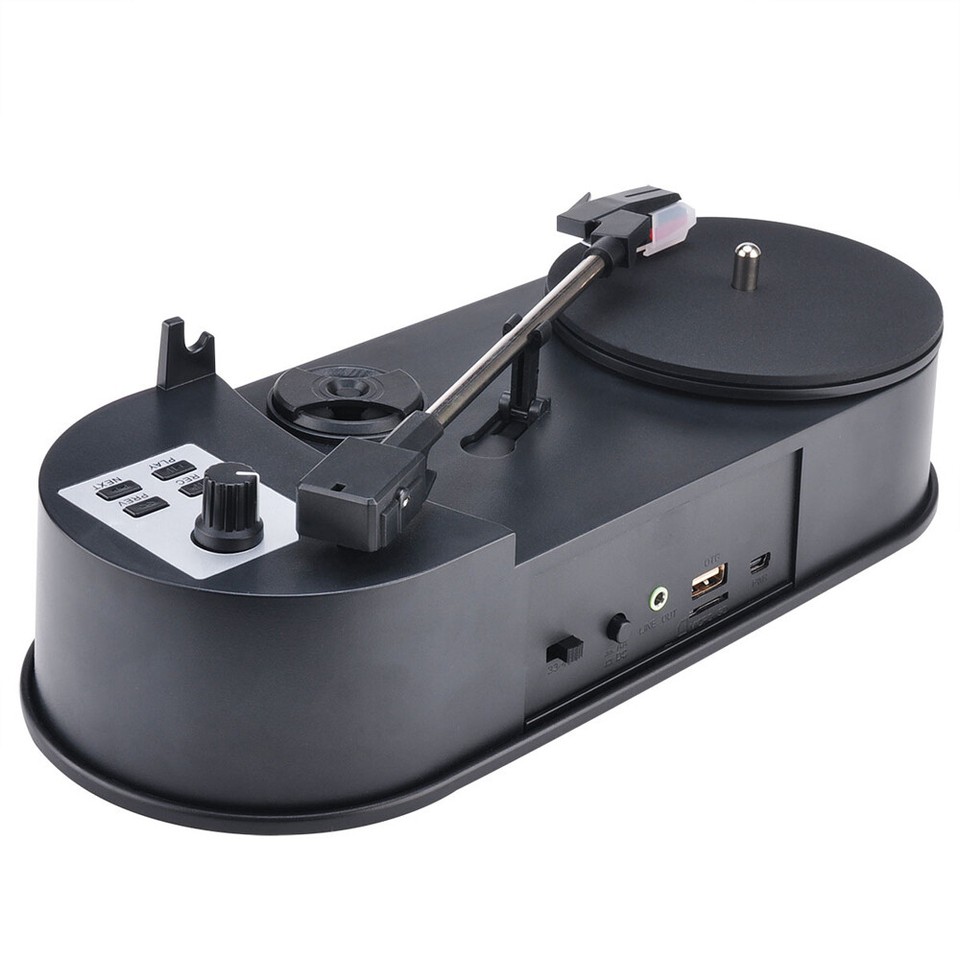 Tape Vinyl Turntable Player Converter Convert Vinyl to Digital MP3 No ...