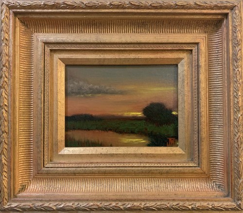 NDNE #123 Tonalist painting Maine Impressionist Framed Wojdakowski | eBay
