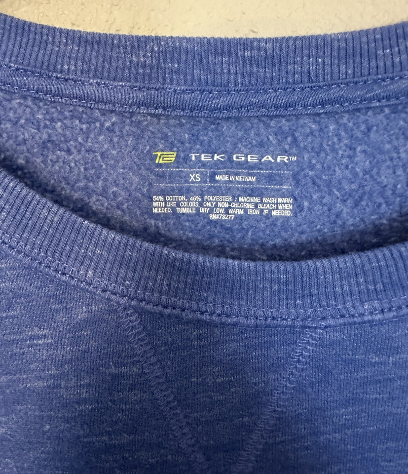 Tek Gear Long Sleeve Womens XS Blue Yoga Workout Athleisure | eBay