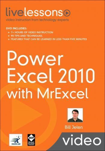 Livelessons Ser.: Power Excel 2010 with MrExcel by Bill Jelen (2010, Video, 8 mm) for sale ...