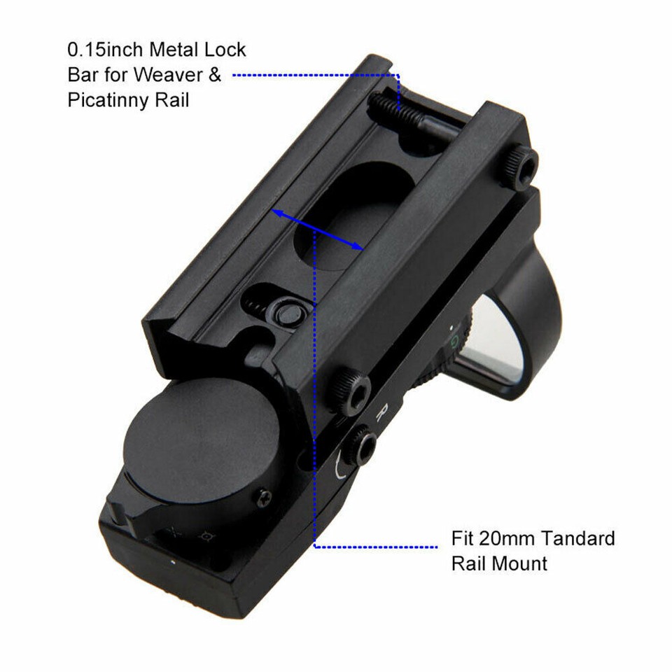 Rifle Dot Laser Sights Green Red Gun Optics Scope Reflex Holographic 4 ...