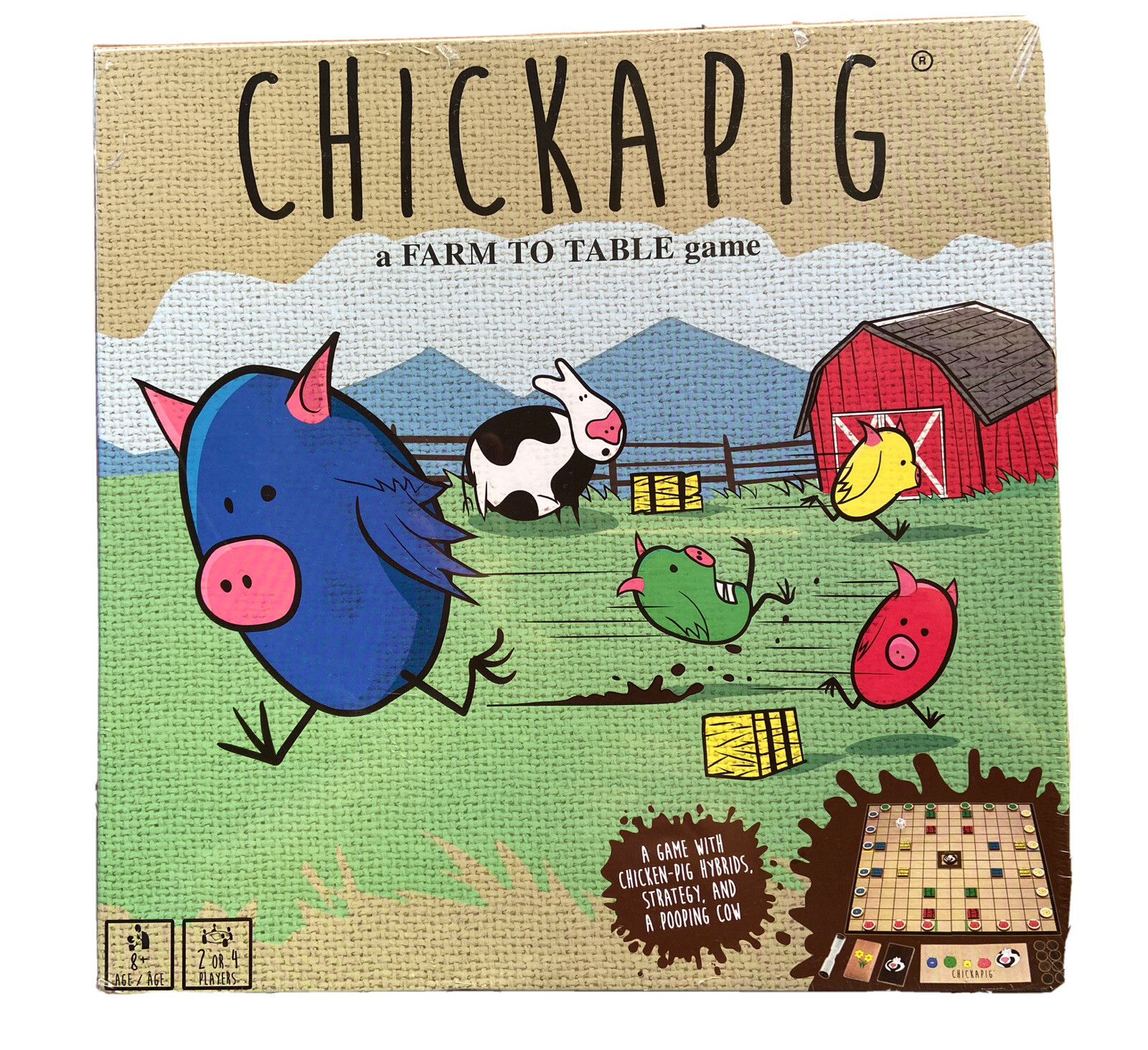 Chickapig Strategic Board Game Family Friendly Game 813565017280 | eBay