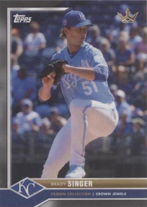 2022 Topps X Bobby Witt Jr. Crown Collection - Crown Jewel Brady Singer ...