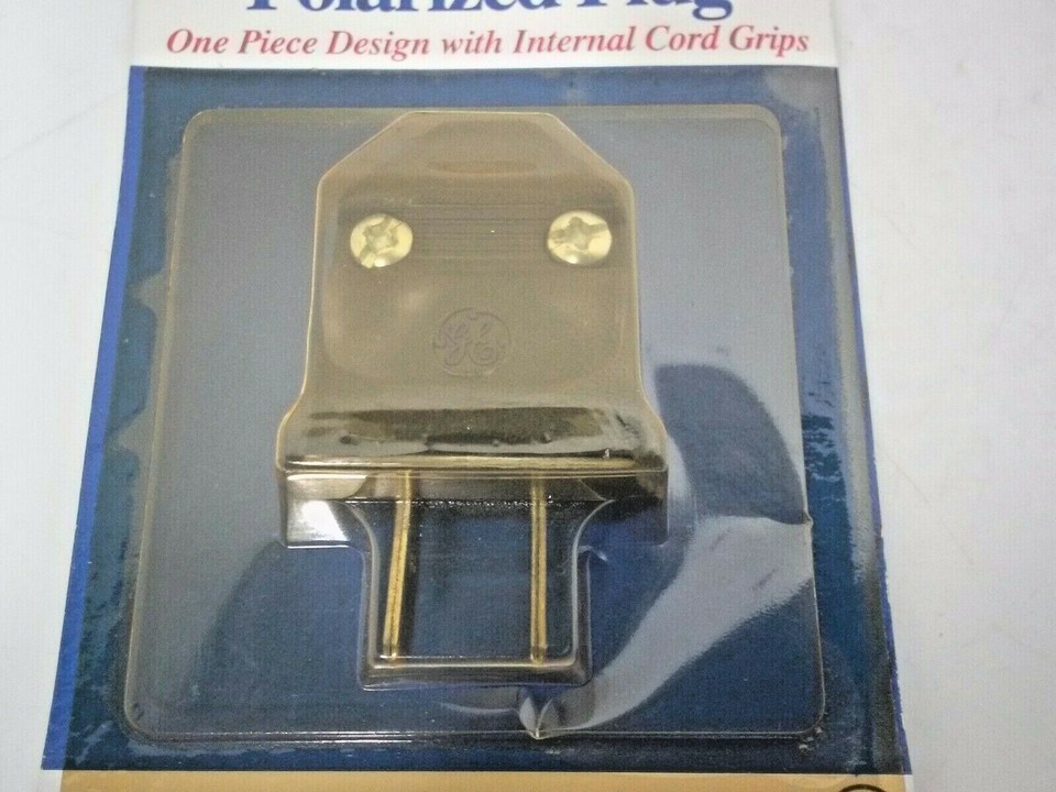 Vintage GE General Electric Polarized Plug Replacement 4306-31D5 NOS | eBay