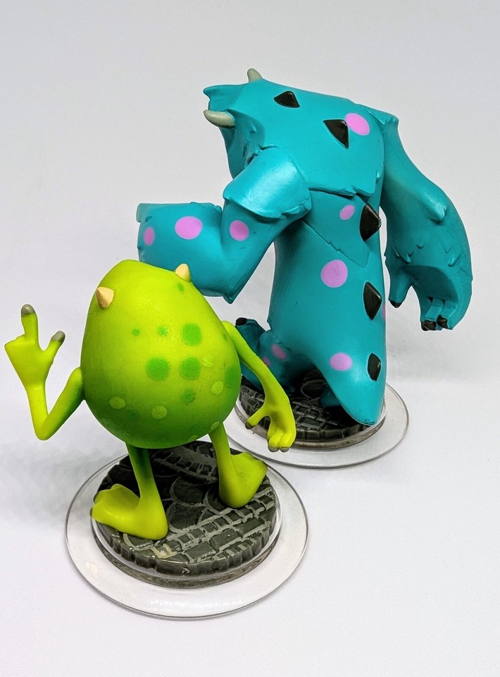 Disney Infinity - Monsters Inc. Mike and Sully figures | eBay