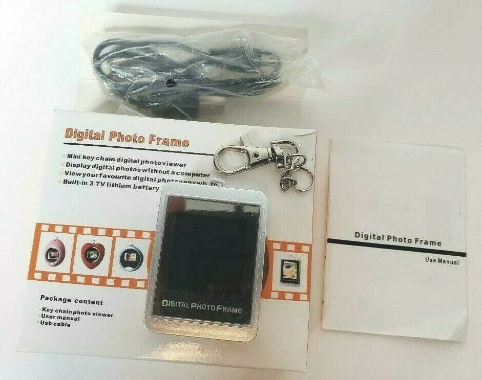 Digital Photo Frame Keychain
