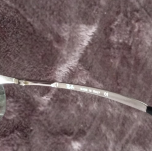 RAY-BAN RB3179 Top Bar Men's Silver Tone Mirrored Sunglasses- 63[ ]15 ...