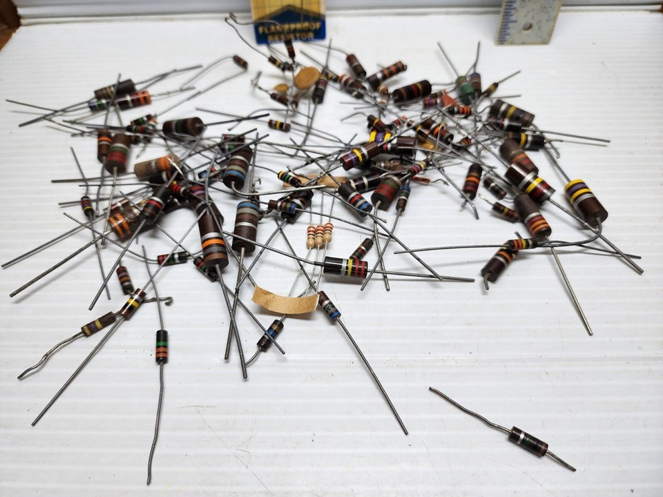 Large Vintage Lot Of Radio Resistors Ham CB AM FM Radio NOS and Used | eBay