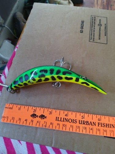 Vintage Fishing Lure Helin’s Flatfish T60 | eBay