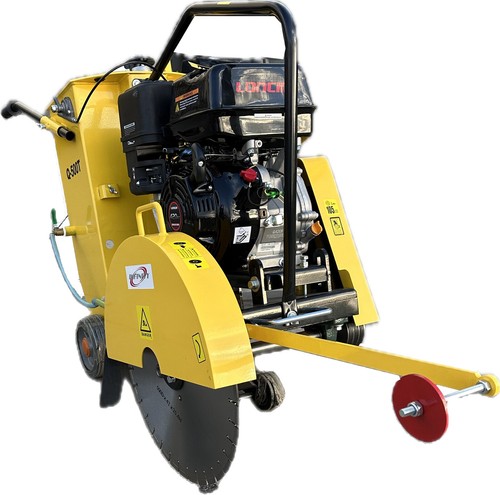 14HP 20" Walk Behind Asphalt Concrete Floor Cut Saw w/Blade 420cc Gas ...