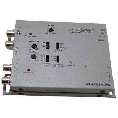 Axxess 4-Channel Active Line Output Converter with Bass Boost AX-LOC2.4 ...