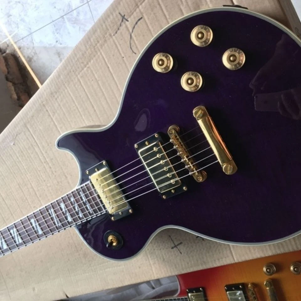 Dark Purple Electric Guitar