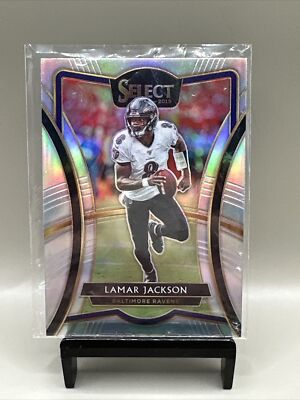 2019 Panini Select Lamar Jackson Premier Level Silver #136 Ravens | eBay