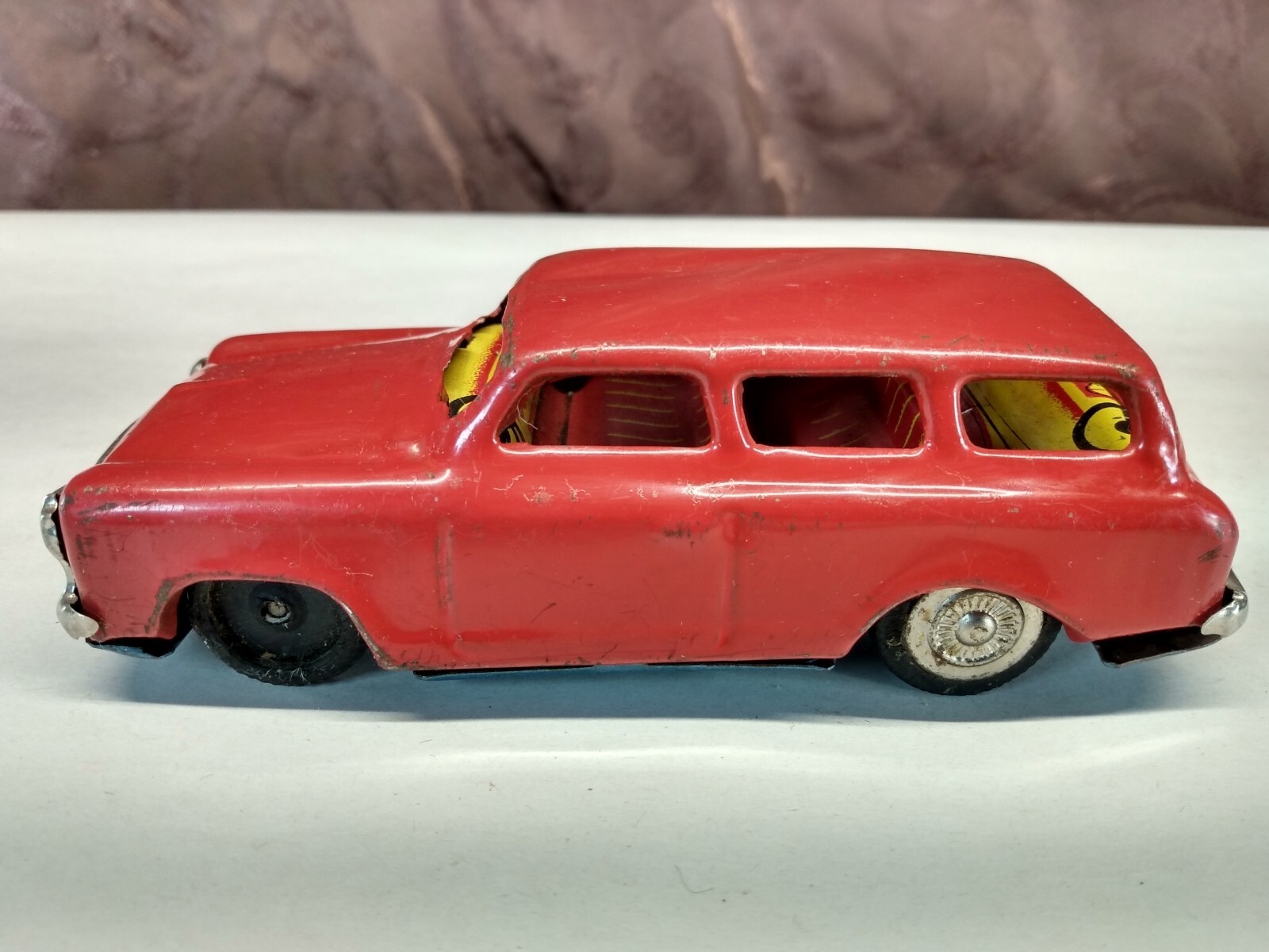 Vintage 1960's Tin Friction Station Wagon ~ 5" Long ~ Studebaker ...