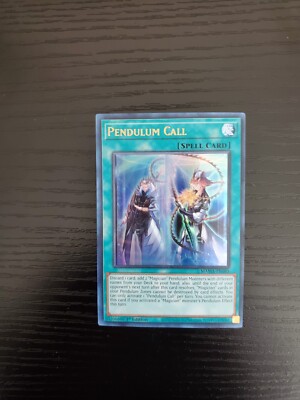 Yugioh Magnificent Mavens - Pendulum Call - Ultra Rare - MAMA-EN085 | eBay