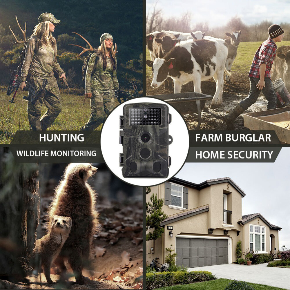 Wildlife Trail Camera 50MP 4K Game Night Vision Outdoor Motion Hunting ...