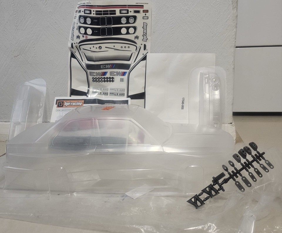 HPI BMW E30 M3 Body/shell (200mm) (HP17540) RC BODY ONLY | eBay UK
