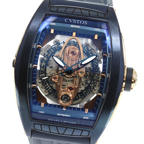 CVSTOS Challenge Sealiner 2 CVT-SEA2-CP5N Skeleton Dial Automatic Men's_763541 | eBay