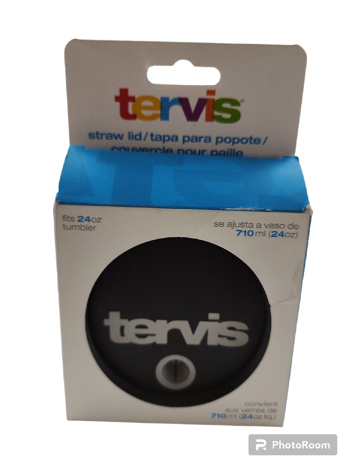 Tervis 1137123 Straw Lid 24 Oz Black for sale online | eBay