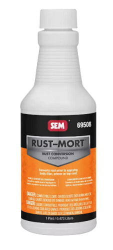 SEM 69508 Rust Mort - Rust Conversion Compound - 1 Pint | eBay