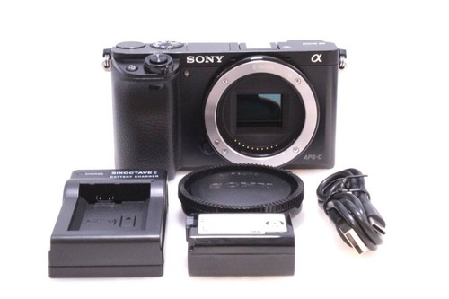4 574 Times Sony 6000 Body Black Ilce-6000 B Mirrorless Single Eye | eBay