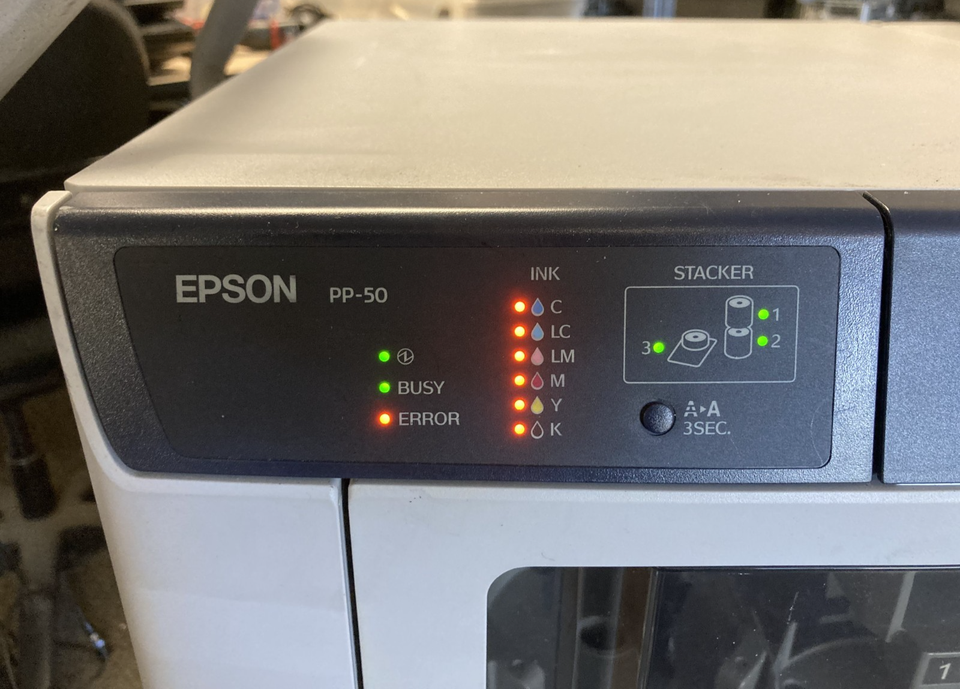 Epson DiscProducer PP-50 N133A Publisher CD/DVD Disc Printer No Ink ...