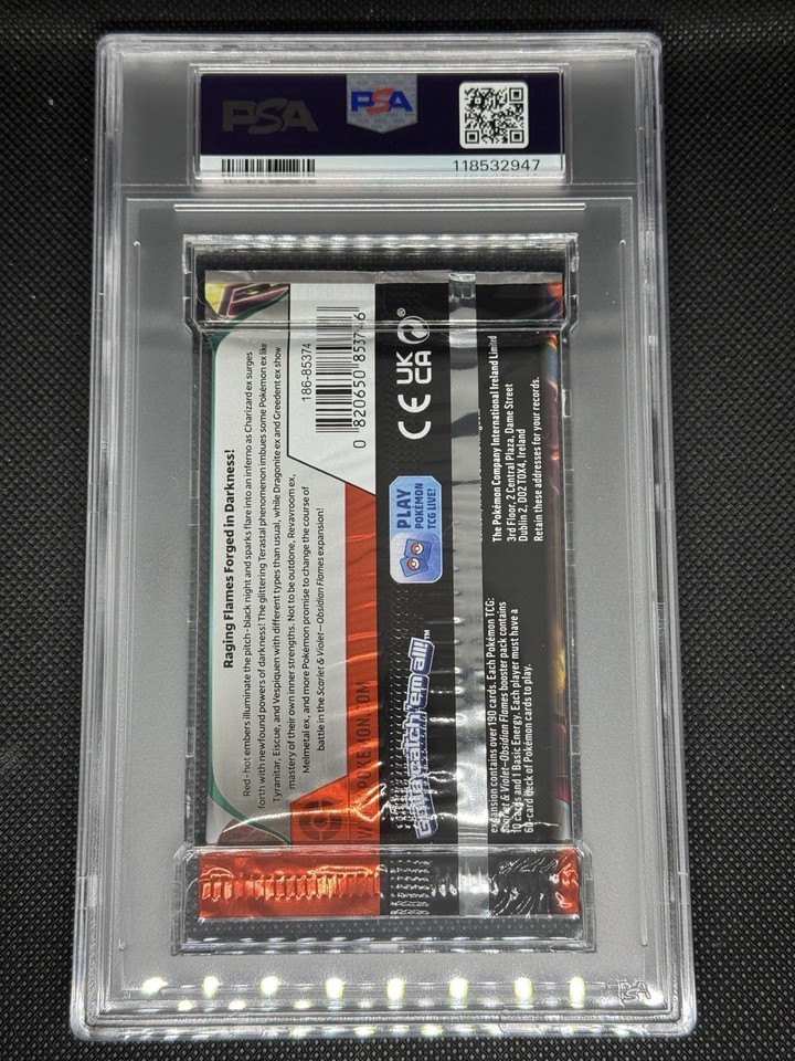 PSA 9 - Terastallized Charizard - Pokemon SVI Obsidian Flames Booster ...