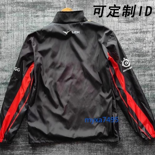 T-Shirt 2024 LOL Spring Competition LCK Uniform Team T1 Zipper Jacket ...