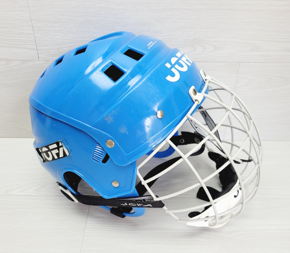 JOFA 51-246 SR Blue Helmet Icehockey Vintage 80s Hockey VIKT 360G 54-60 ...