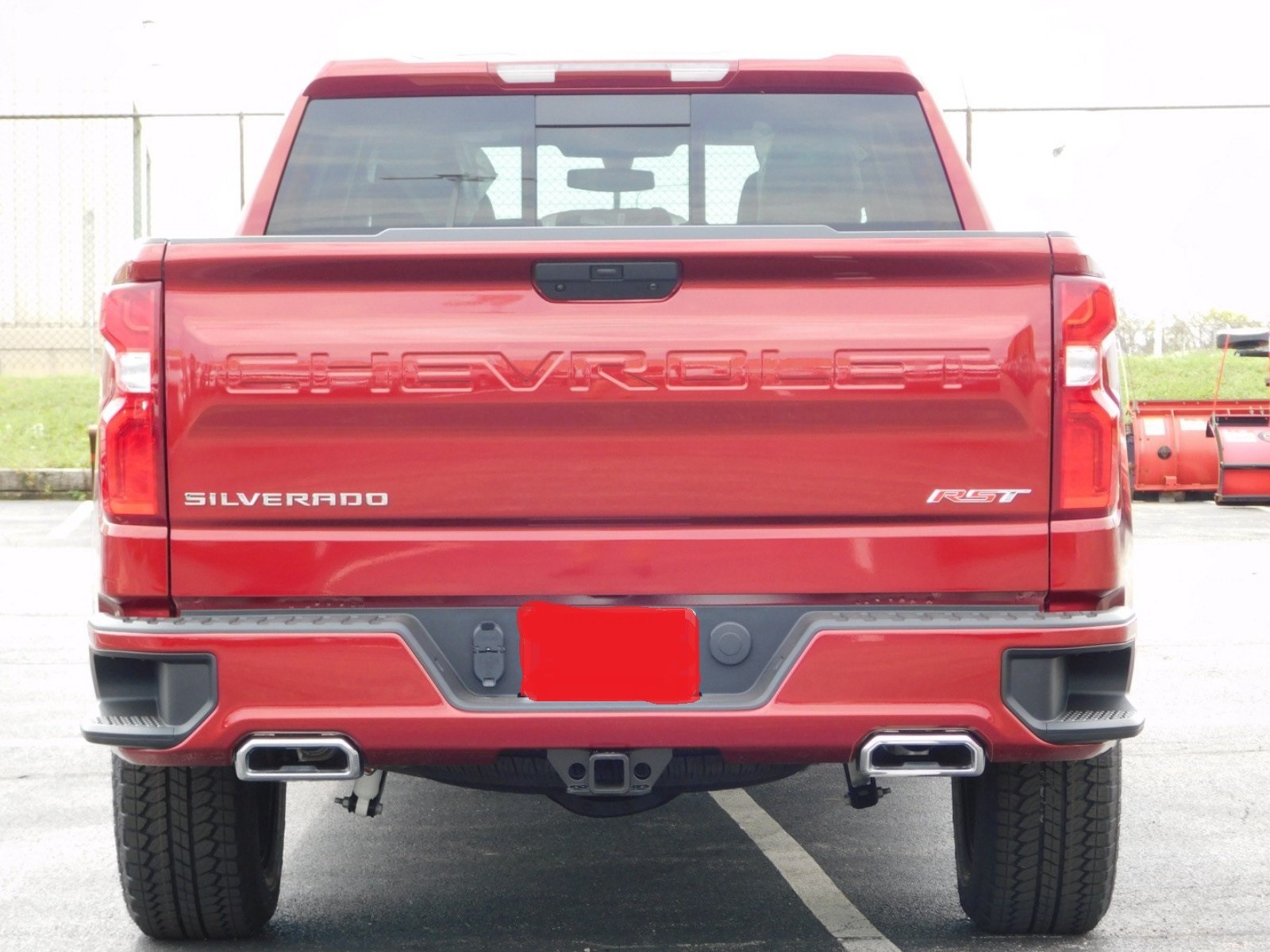 2019 Chevy Silverado Red & Chrome RST Tailgate Emblem~84319995~New Body ...