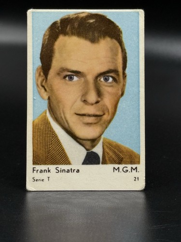 1958 Dutch Gum Card Serie T #21 Frank Sinatra | eBay