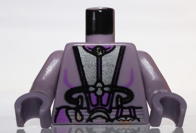 Lego Star Wars Sand Purple Torso Silver and Purple Utility Gear Zam ...