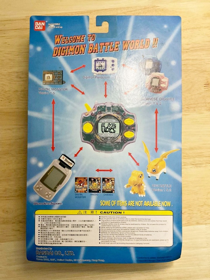 Digimon Digivice D2 Translucent Purple 1999 have a nice day | eBay