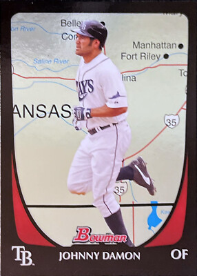 2011 Bowman International SP #169 Johnny Damon Tampa Bay Rays | eBay