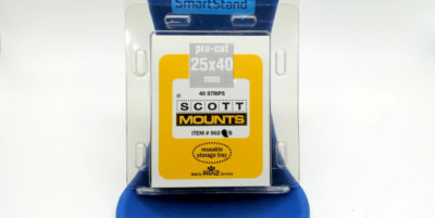 Prinz Scott Stamp Mounts 25x40 mm - BLACK - Pack of 40 25/40mm | eBay